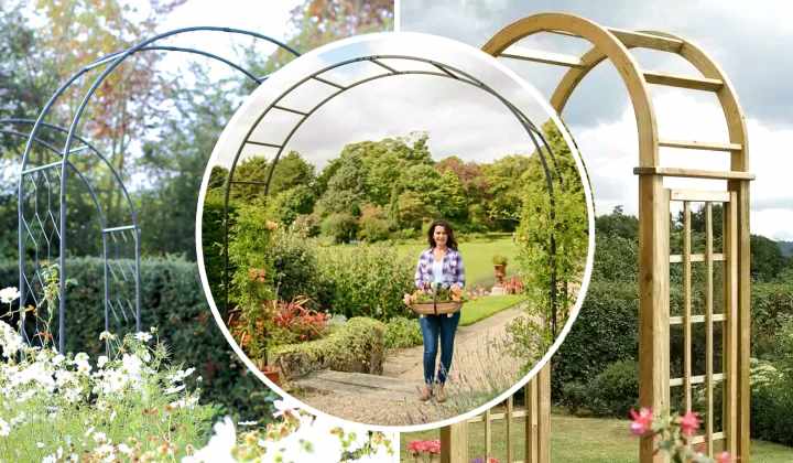 Round Top Garden Arches